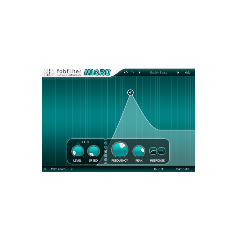 FabFilter Micro 基本滤波器 - 江西中仁世纪科技有限公司